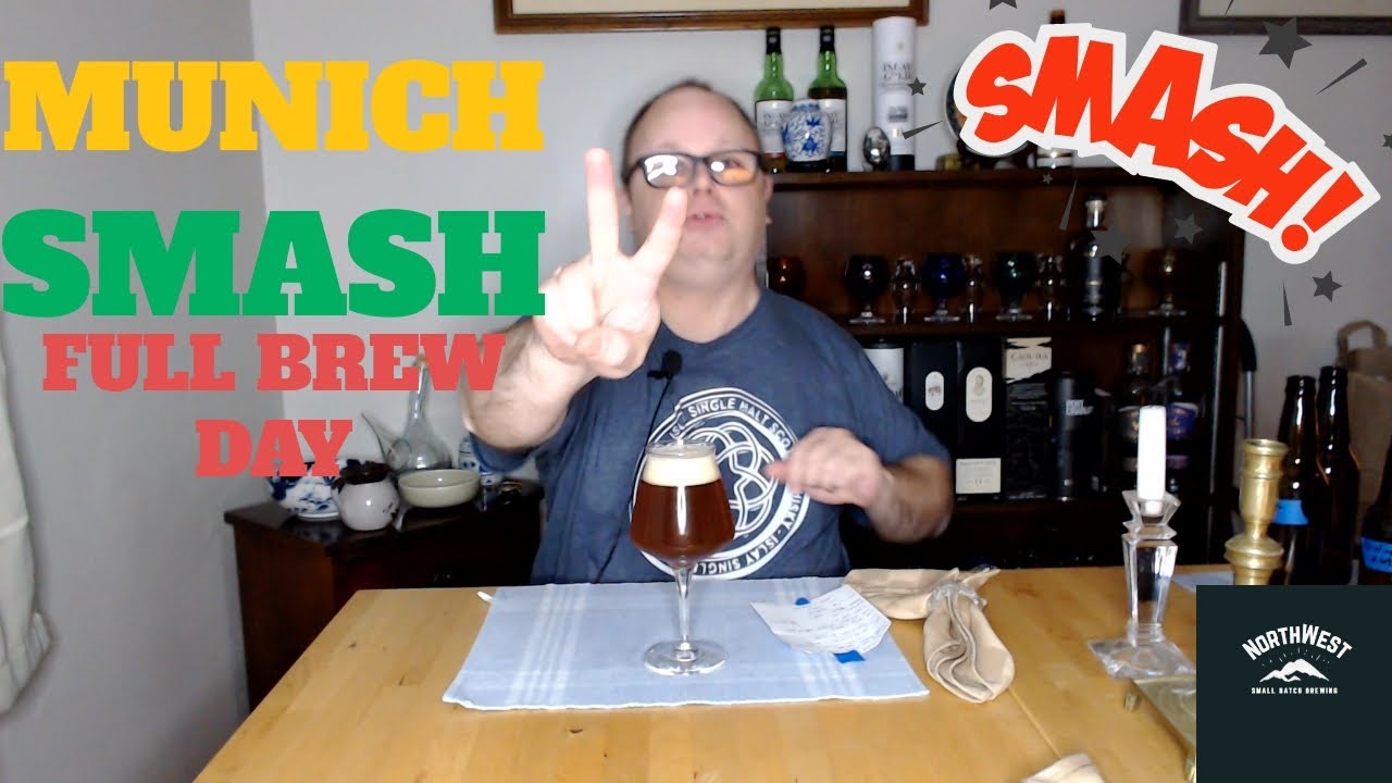 Munich Smash Beer - Full Brew Day - YouTube