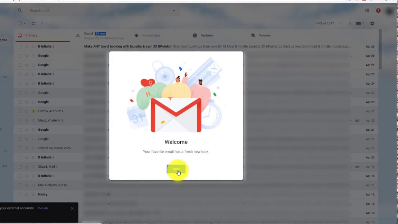 How to activate New Gmail Features 2018 - YouTube