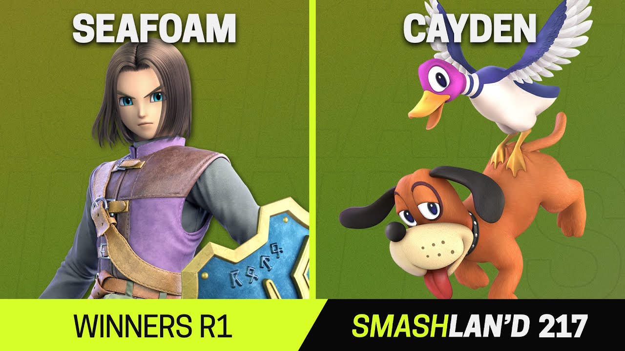 SmashLAN'd 217 Winners R1 - seafoam (Hero) vs Cayden (Duck Hunt) - SSBU ...