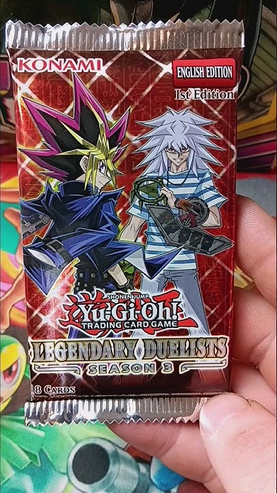 Yu-Gi-Oh! Legendary Duelist Season 3 1st Edition English Booster Pack Opening - YouTube