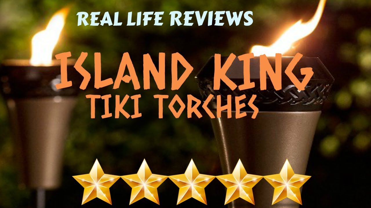 👍The Best Tiki Torches Real Life Review👍 - YouTube