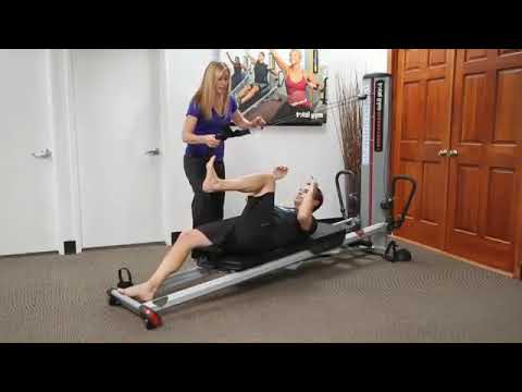 Total Gym - Leg Pulley System - YouTube