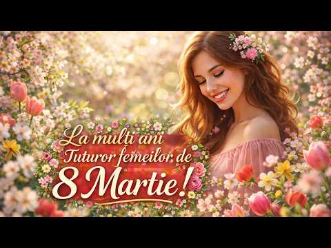 La mulți ani de 8 Martie! 🌷 Mesaj emoționant de 8 Martie pentru toate femeile