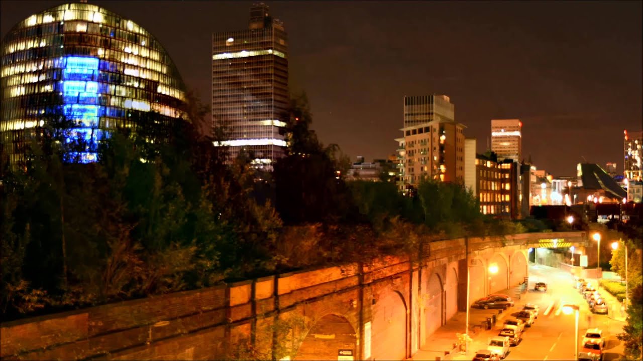 Manchester Timelapse from Red Bank M4 - YouTube