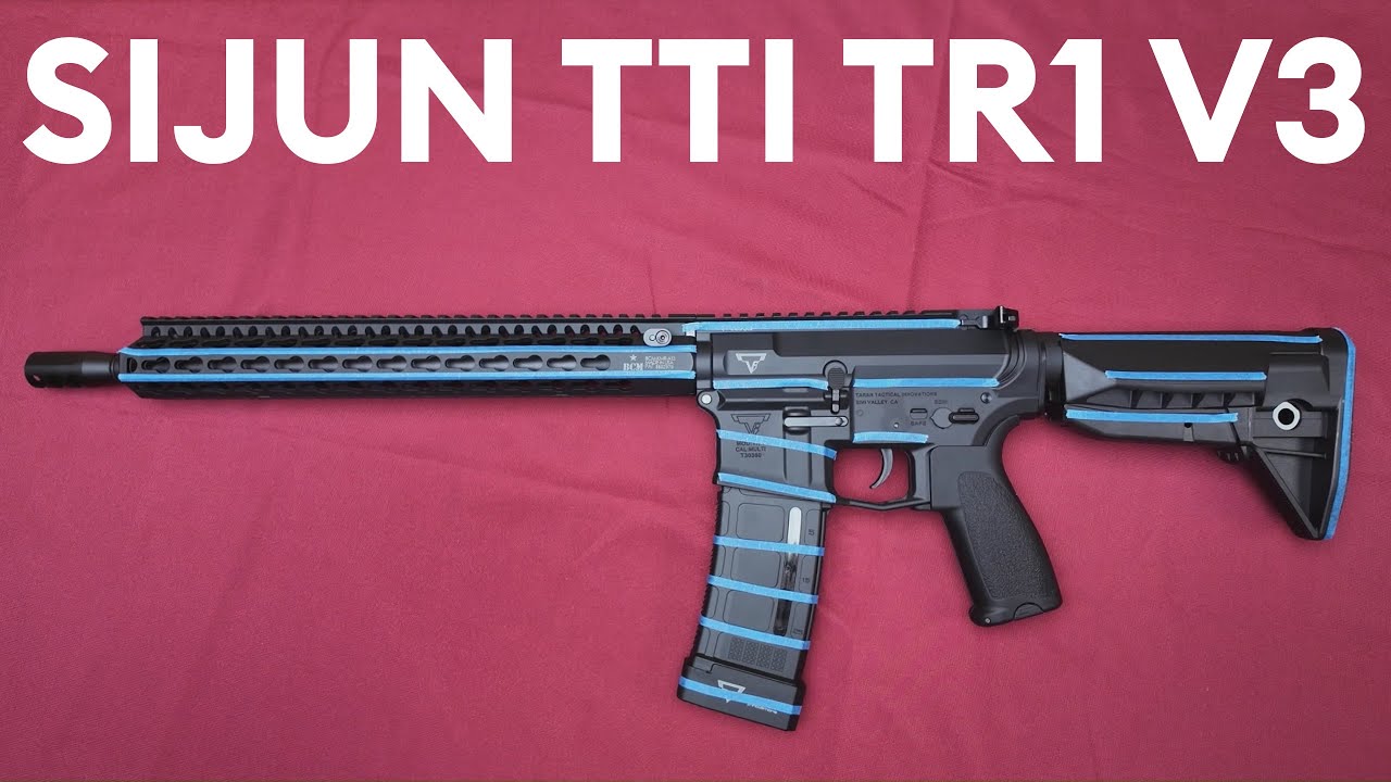 SJ SIJUN TTI TR1 Gel Blaster (Unboxing, Review and FPS Testing) #review ...
