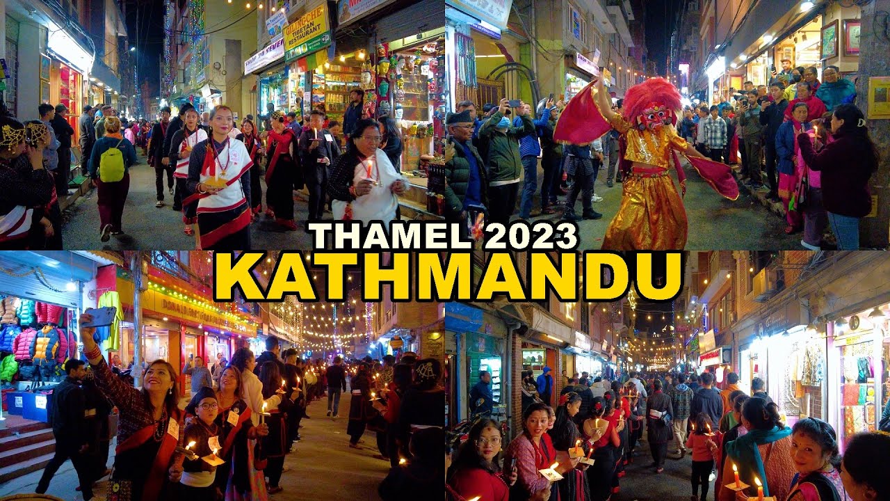 Kathmandu Tihar and Nepal Sambat 1144 Festival Celebration Scenes from ...