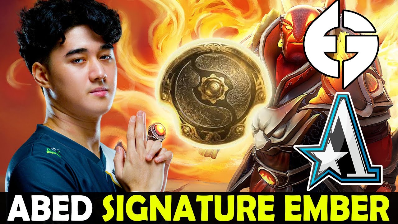 ABED EMBER PERSPECTIVE - EG vs ASTER TI10 GROUP STAGE | DOTA 2 Gameplay ...