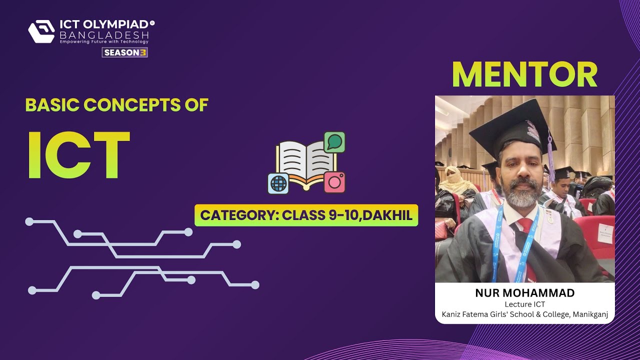 Basic Concepts of ICT for Class 9–10 | Season 3 | ICT Olympiad ...