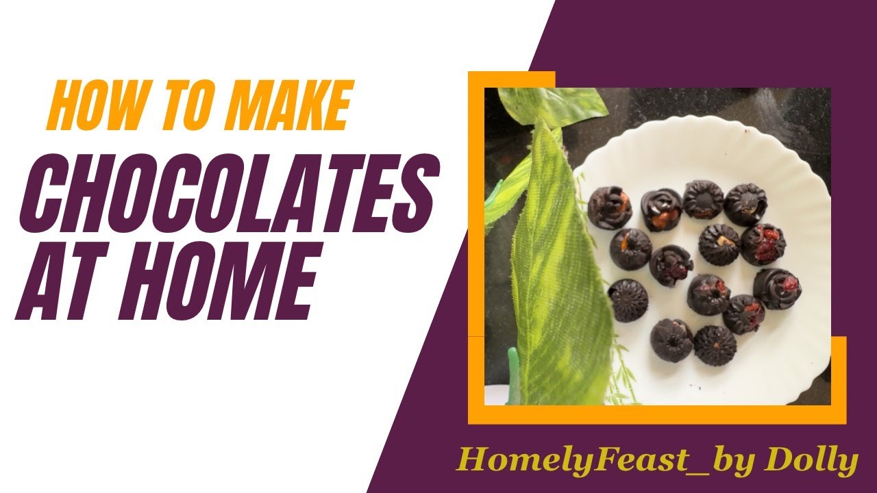 How to make Chocolates at home - YouTube