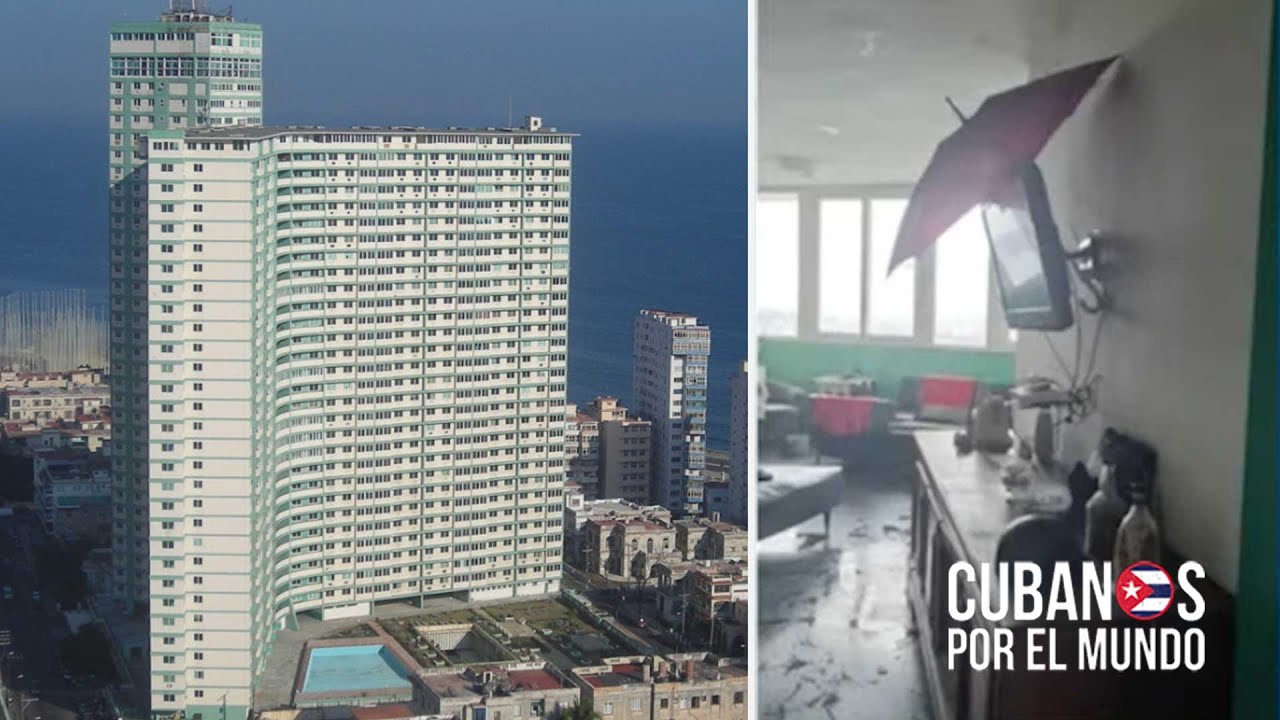 Familiares de Adolfo Guzmán muestran filtraciones del penthouse del Focsa donde sobreviven La ...