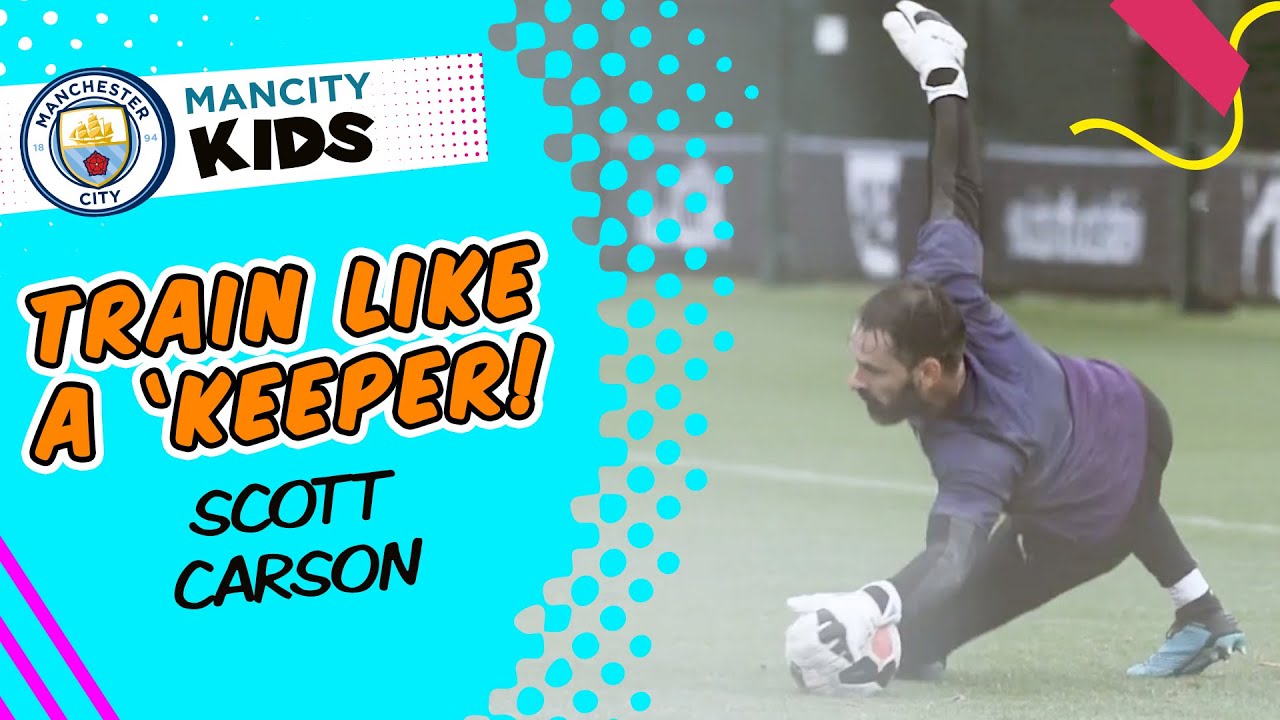 TRAIN LIKE A 'KEEPER | SCOTT CARSON - YouTube