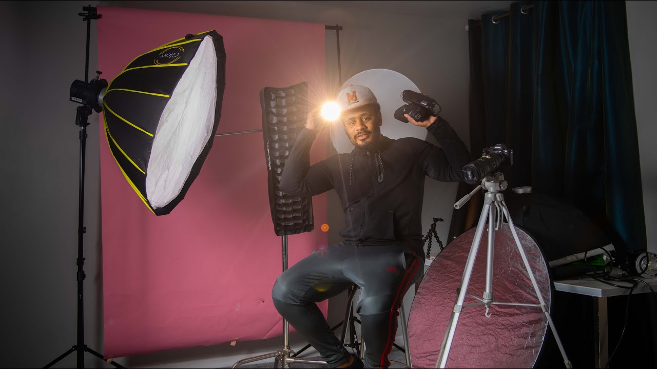 Live Tour of my Low Budget Photography Studio Setup - YouTube