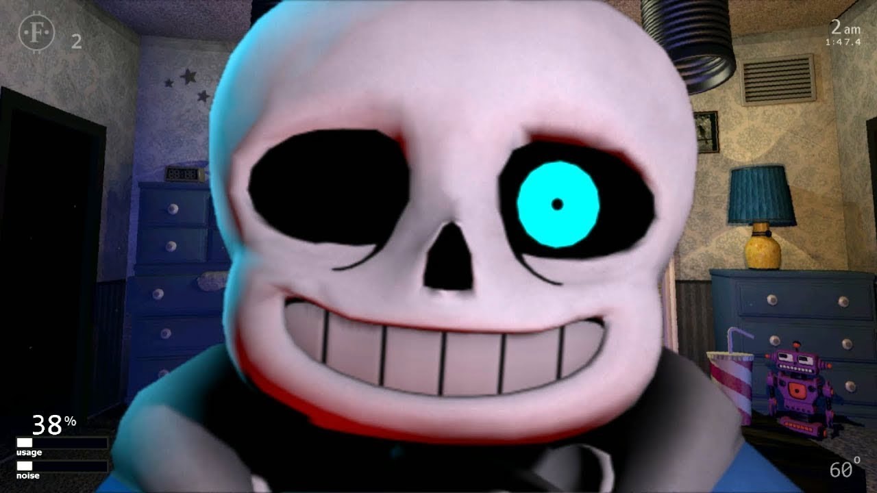 Sans Undertale in FNAF!! - YouTube