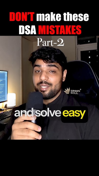 Avoid doing these DSA learning MISTAKES‼️FOLLOW for the next part. #dsa #trending #foryou # ...