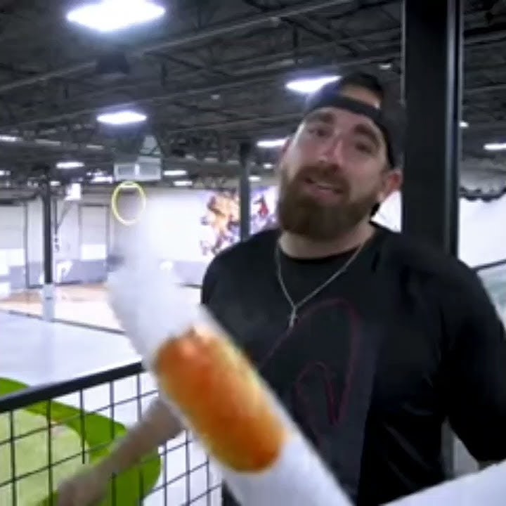 Amazing blind balloon bursting airplane trick shot ||@Dude Perfect ...