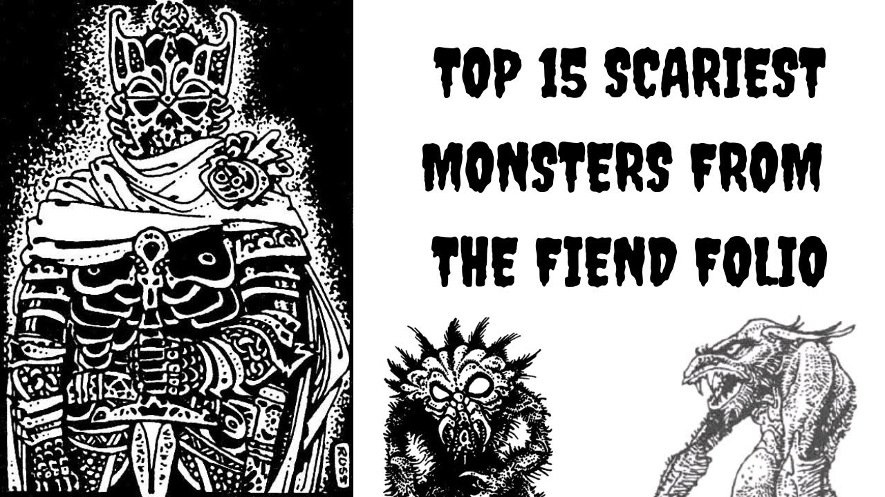 🎃 Top 15 Monsters From The 1e DND Fiend Folio 🎃 - YouTube