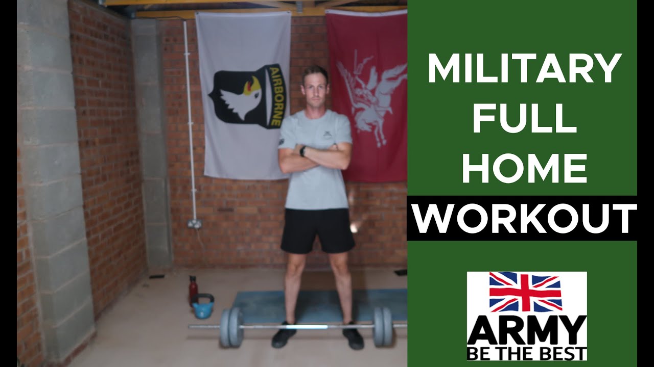 Military Full Body Home Workout | British Army Fitness - YouTube