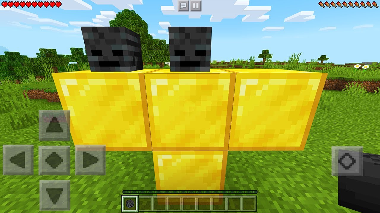 How To Spawn the GOLDEN WITHER in Minecraft! - YouTube