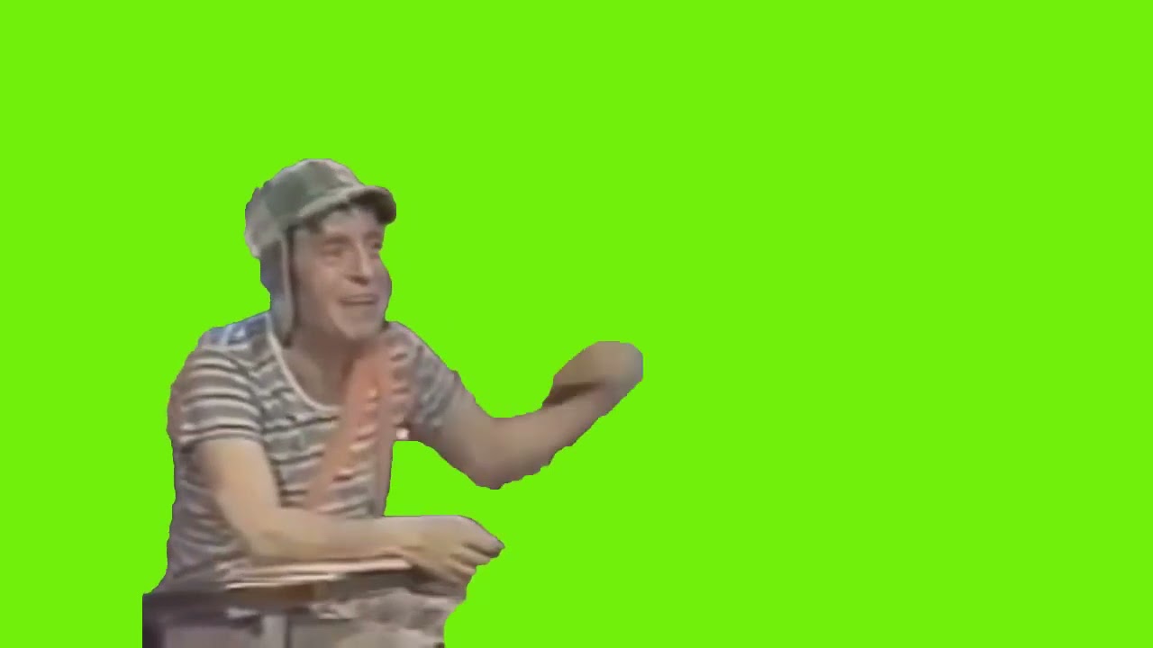 Meme Chaves que burro da zero pra ele em Chroma Key (Tela Verde) (Green ...