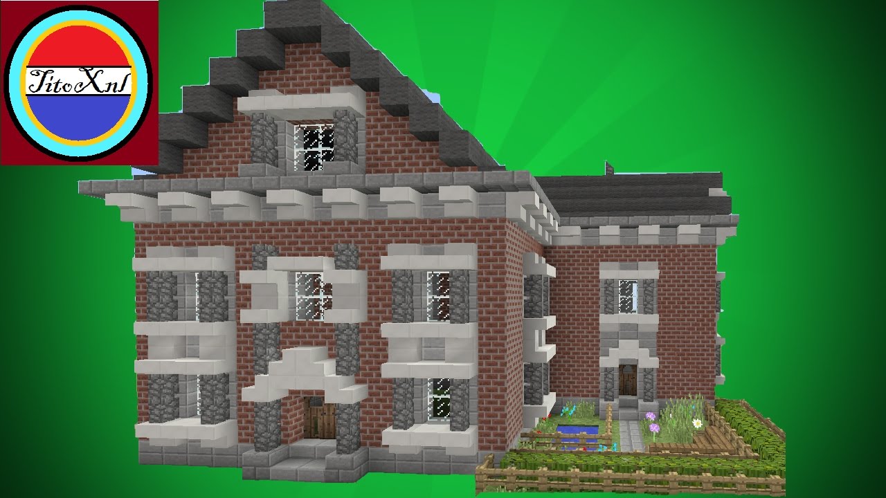 Minecraft een moderne huis maken/villa - YouTube