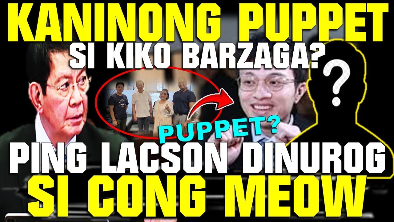 ARAY KO! LACSON DINUROG SI KIKO BARZAGA! CONG MEOW PAHIYA! - YouTube