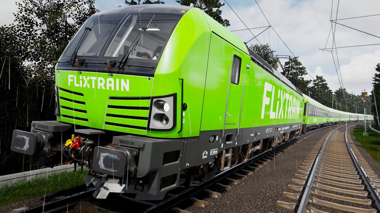 Train Sim World 5 - FlixTrain BR 193 Vectron - YouTube