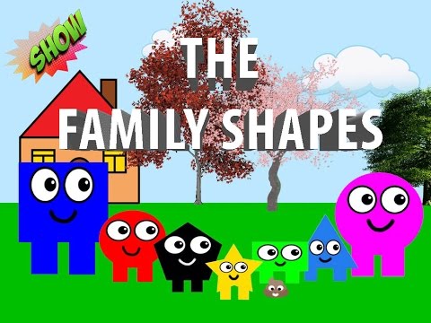 THE FAMILY SHAPES 👩‍👩‍👦‍👦 - YouTube