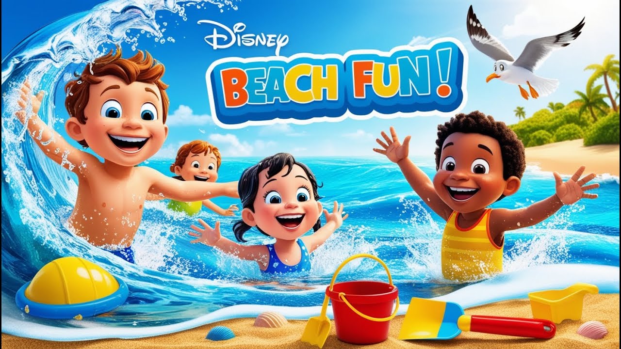 "Beach Song for Kids | Fun in the Sun with Waves, Sand, and Smiles ...