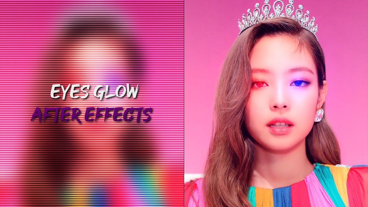 eyes glow - after effects tutorial - YouTube