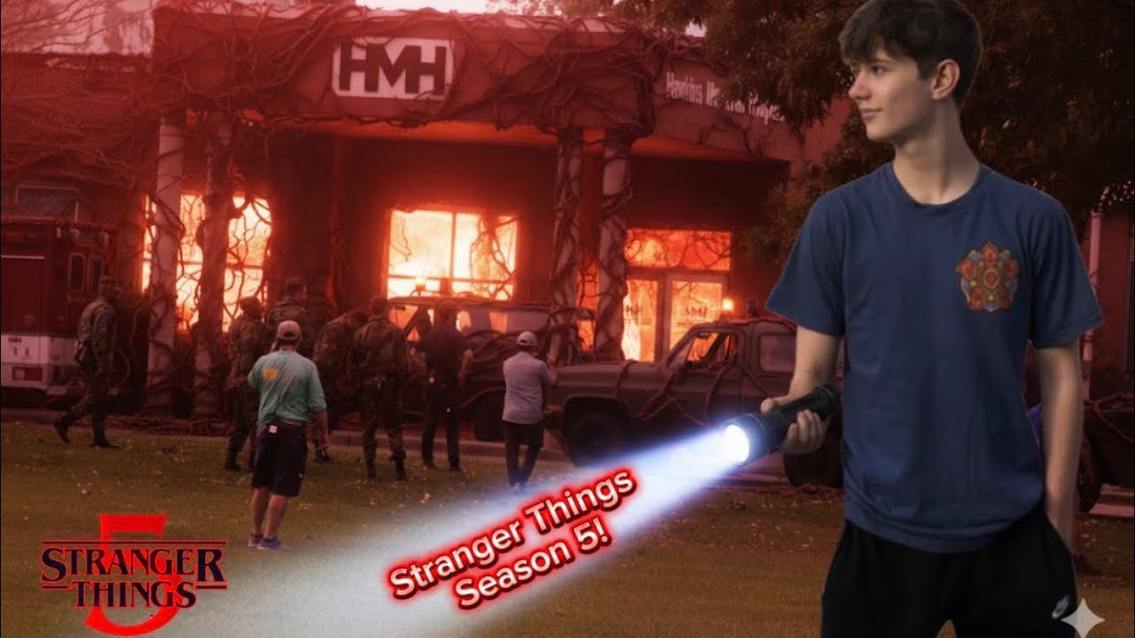 Sneaking Onto Stranger Things Season 5 LOCATIONS! - YouTube