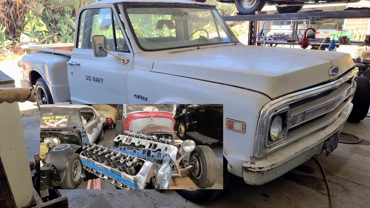 The chevy c10 is almost ready to go drag racing - YouTube