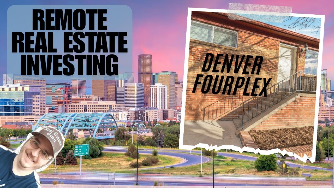 Remote Real Estate Investing Online - Denver Fourplex - YouTube