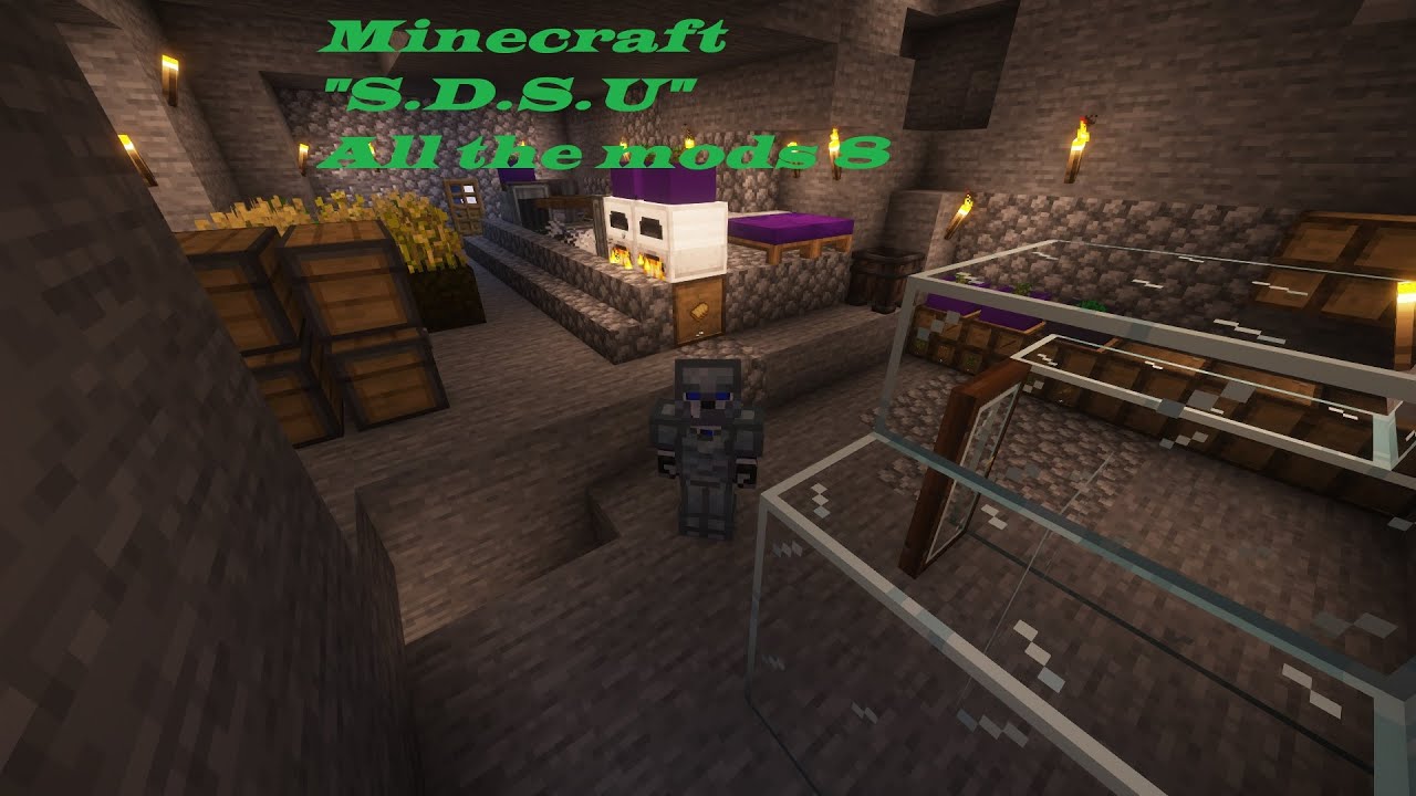 Minecraft "S.D.S.U" ATM8 Ep. 2 - YouTube