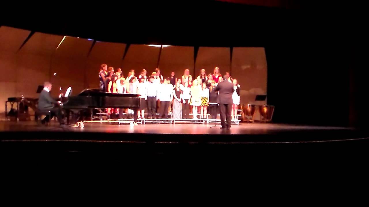 Page MS Choir, "Firefly," Andy Beck - YouTube