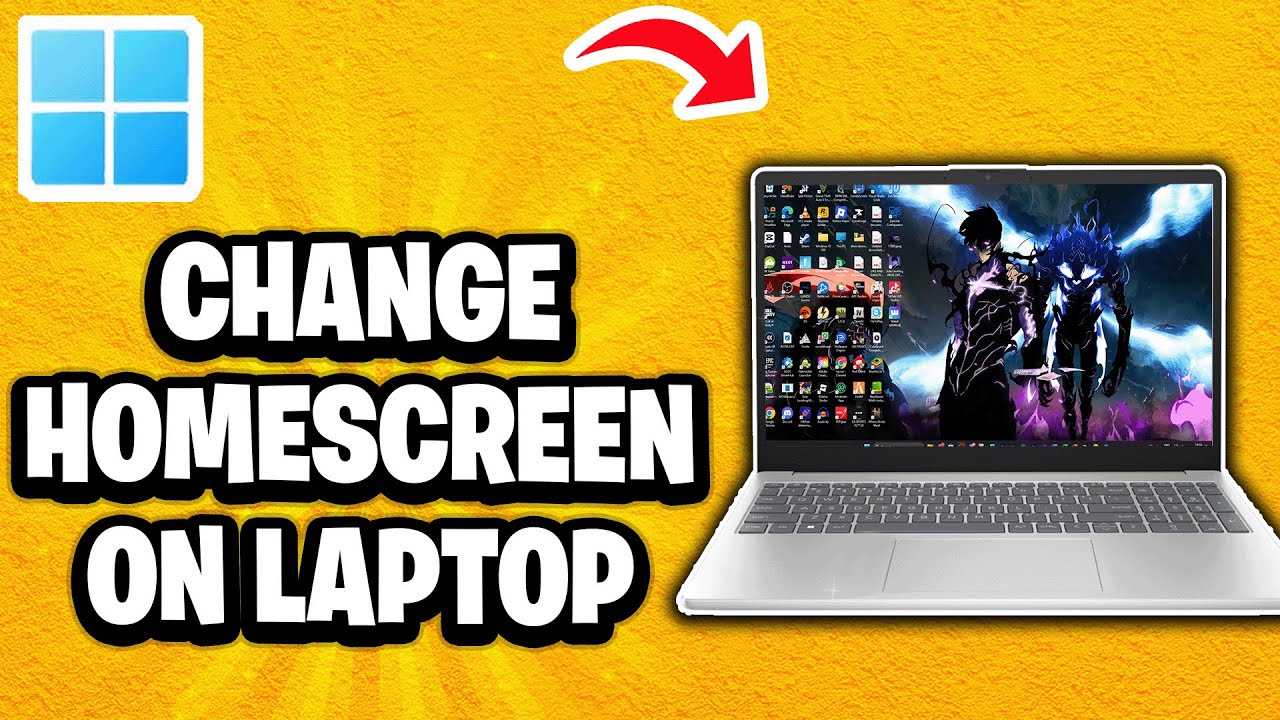 How To Change Home Screen On Laptop - Fastest Guide - YouTube