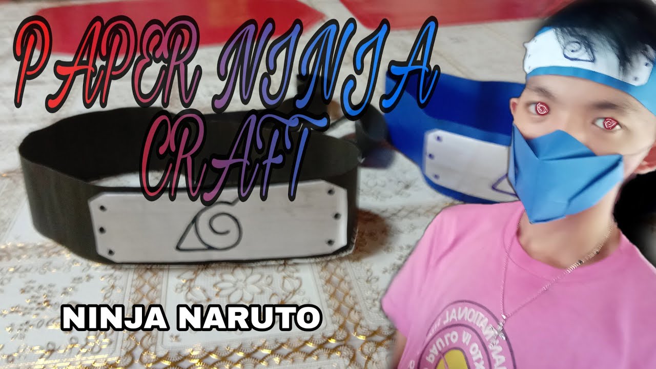 Paper Craft Headband Naruto Shippuden Origami YouTube Paper Craft Headband Naruto Shippuden Origami YouTube