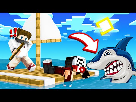 MİNECRAFT RAFT TEKNEDE HAYATTA KALMAK!