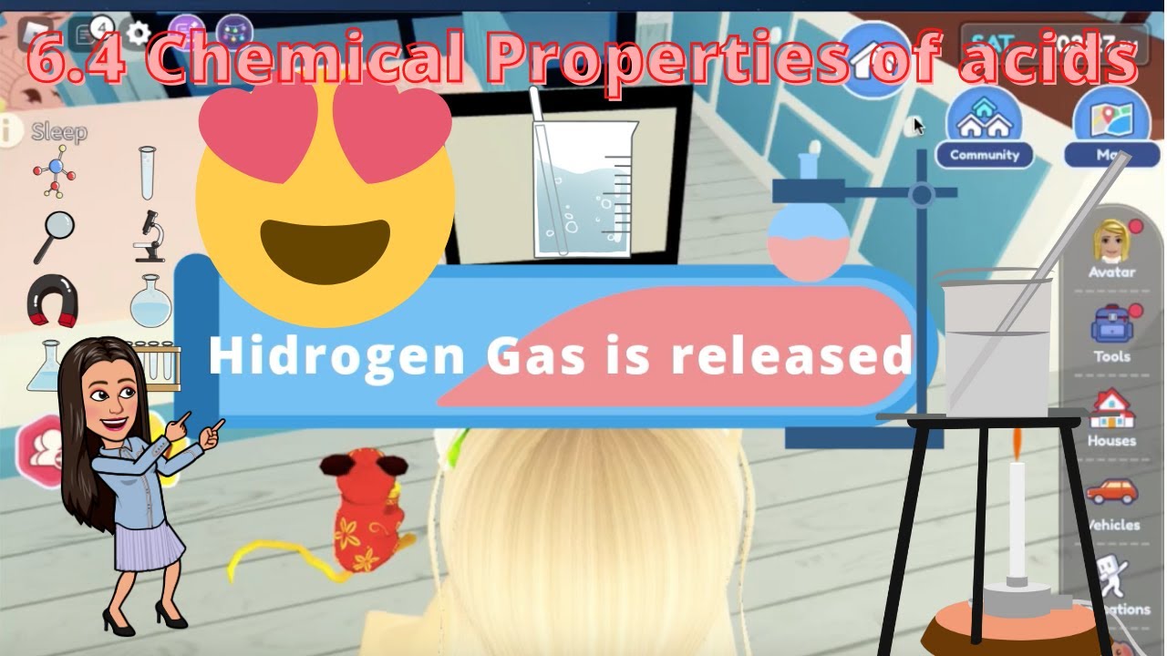Roblox Chemistry, have fun studying,Chemical Properties of Acids - YouTube