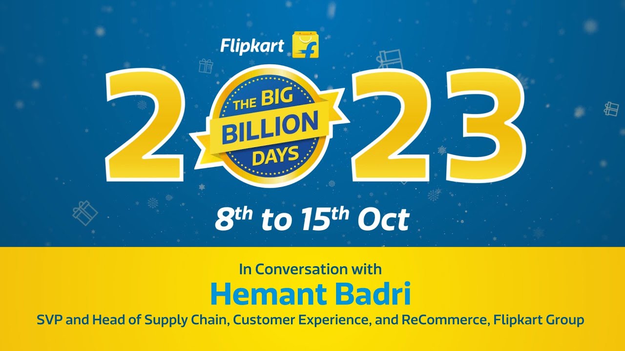 Driving Ecosystem Growth In Supply Chain | The Big Billion Days 2023 ...