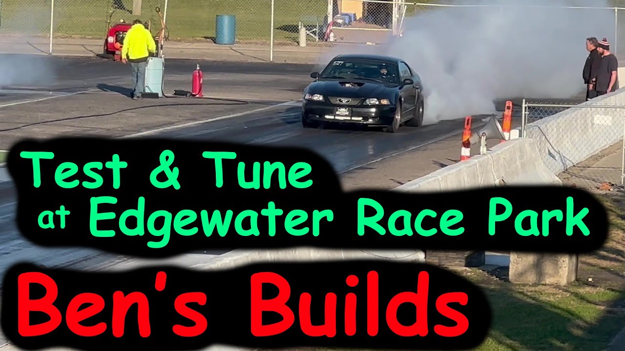 Black Bean Lays Rubber at Edgewater Race Park!! (T&T 11/23/25) - YouTube