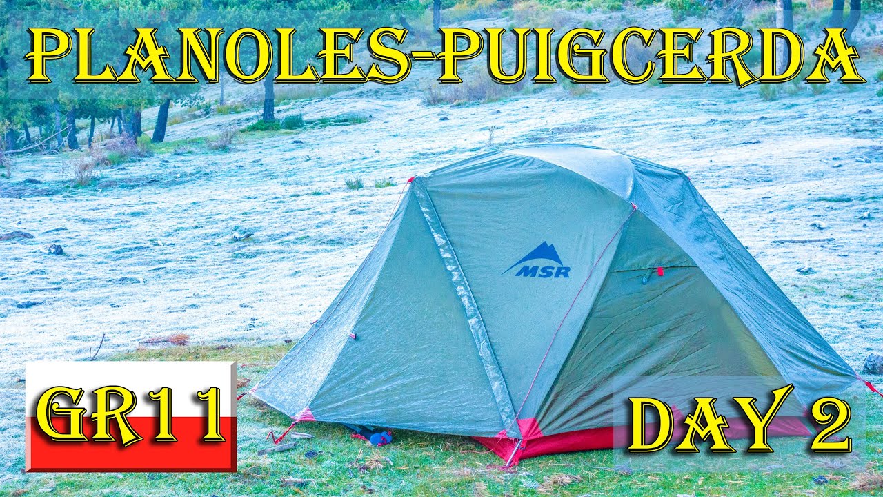 Surviving the Freezing October Night in Pyrenees, Spain | GR11 section ...