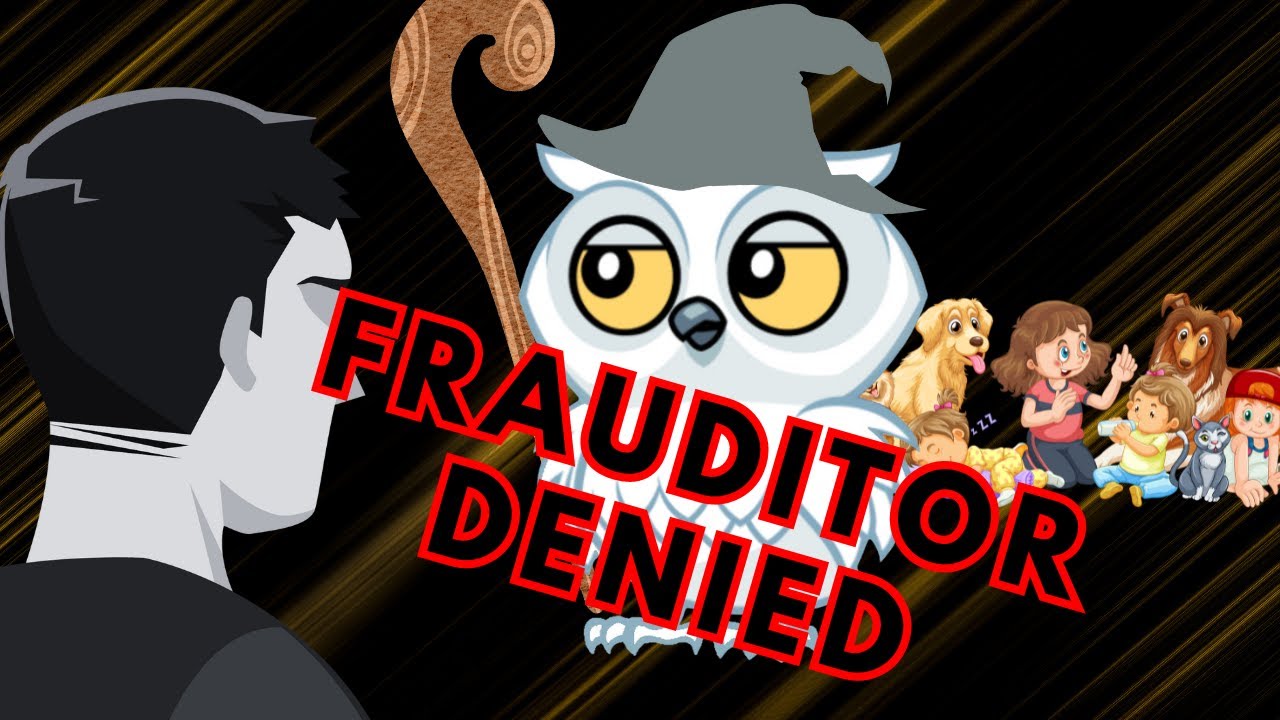 The FRAUDITOR was DENIED entry to SCHOOL! - YouTube