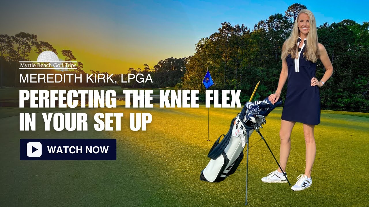 Perfecting the Knee Flex in Your Set Up - YouTube