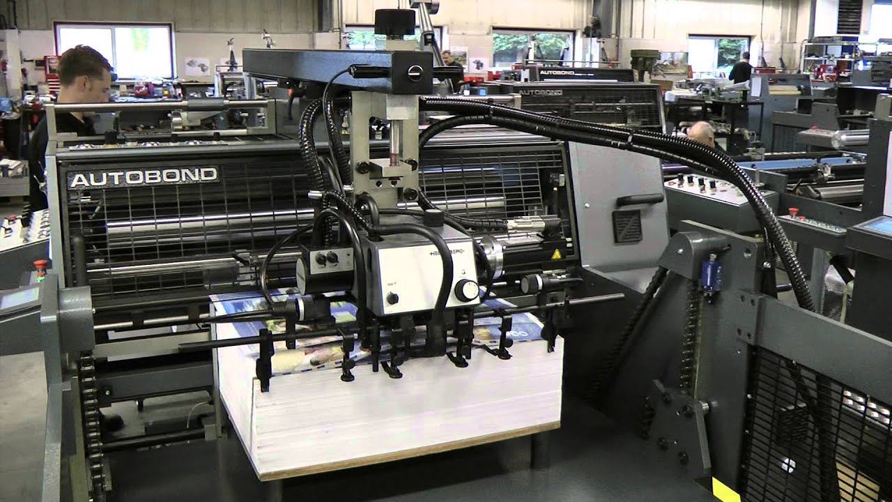 Autobond Mini 105 TH mk 2 - on test at Autobond in Heanor, England ...