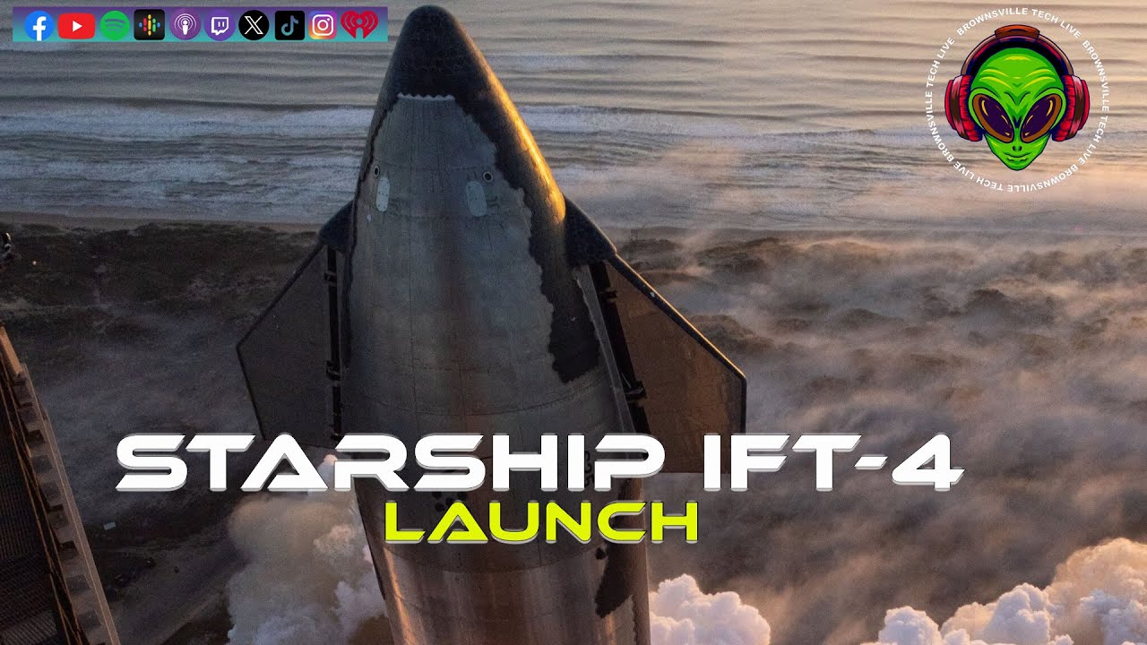 Starship IFT-4 Launch - YouTube