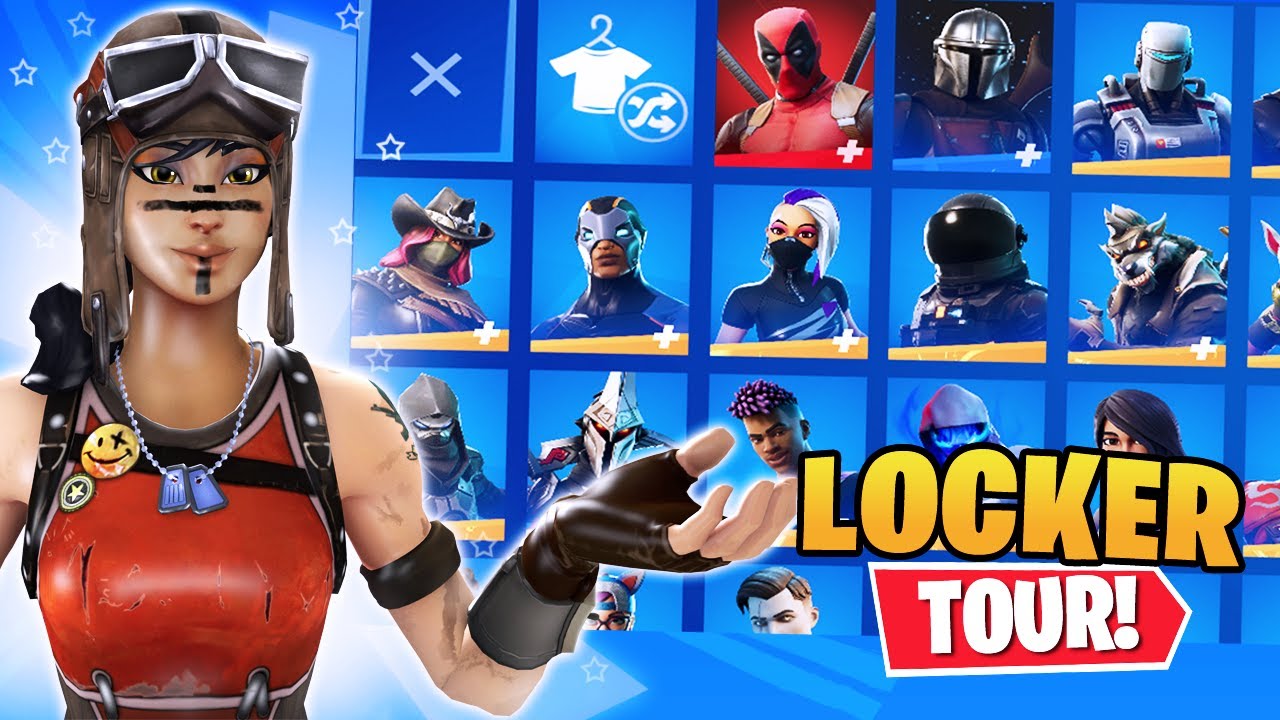 The Most Stacked Fortnite Locker Tour YOU WILL EVER SEE - YouTube