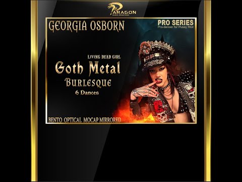 Paragon Dance Animations: Georgia Goth Metal Burlesque #secondlife # ...
