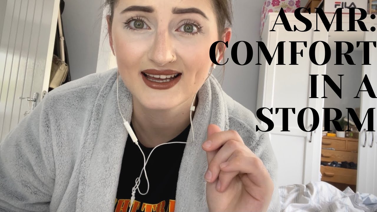 ASMR: COMFORTING EACH OTHER IN A STORM! WHISPERED - YouTube