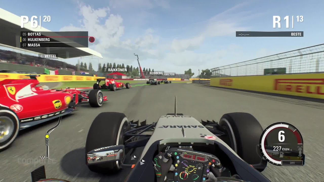 F1 2015 | Review / Test | Pole Position dank Ego Engine 4.0? - YouTube