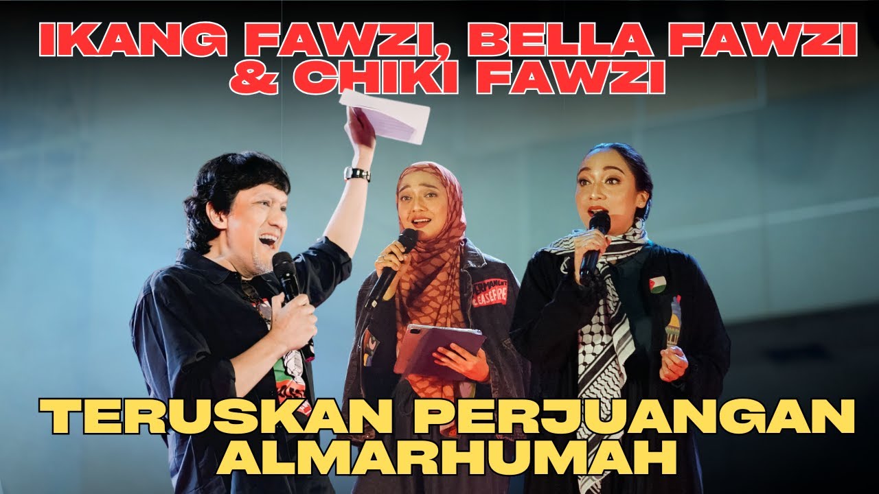 IKANG FAWZI, BELLA FAWZI, DAN CHIKI FAWZI TERUSIN PERJUANGAN MARISSA ...